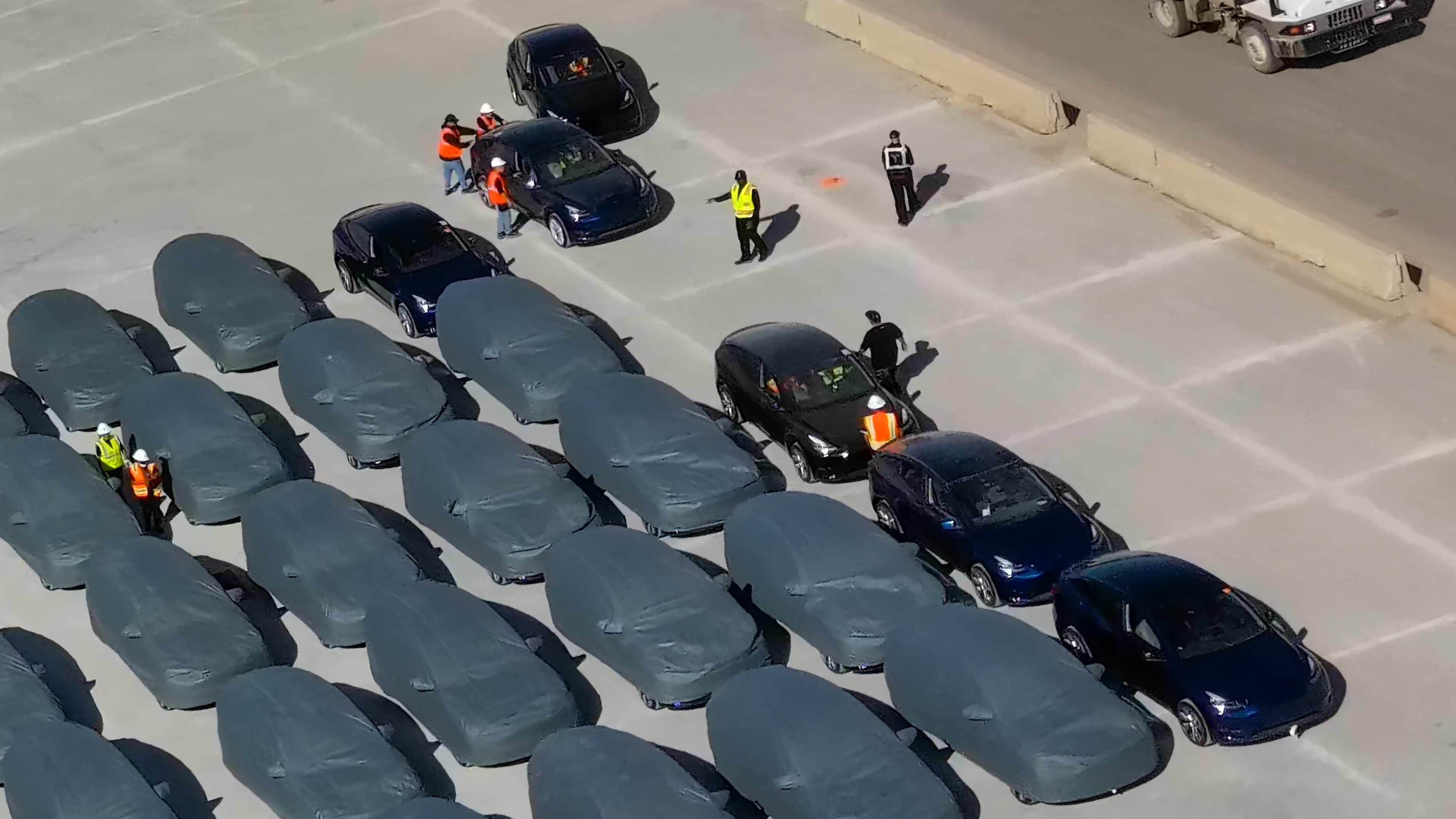 Model Y Emerges from Giga Texas Today
