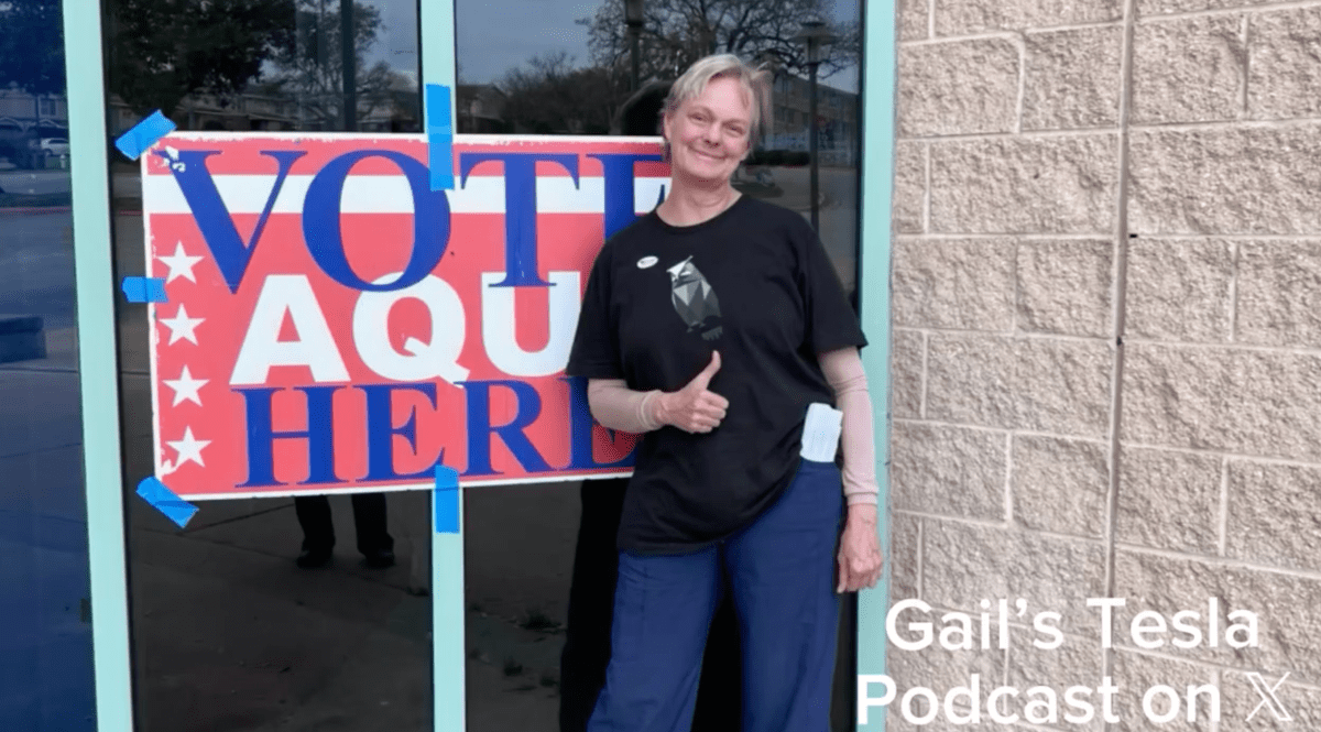 Gail’s Tesla Podcast on X Episode No. 57: Voting in Travis County, City ...